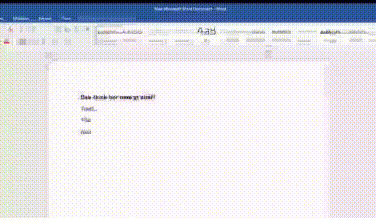 Microsoft Word Tips | Viết bởi Simba Hoàng
