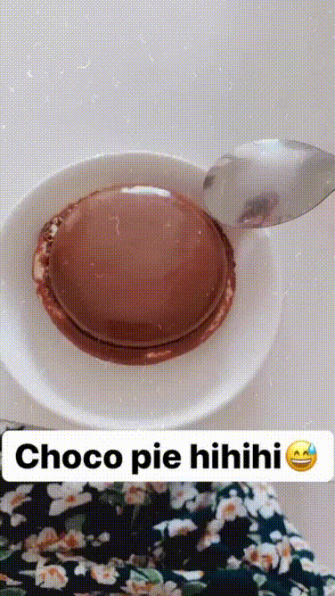 Đây là cách mình ăn bánh choco pie | Viết bởi Gaohong