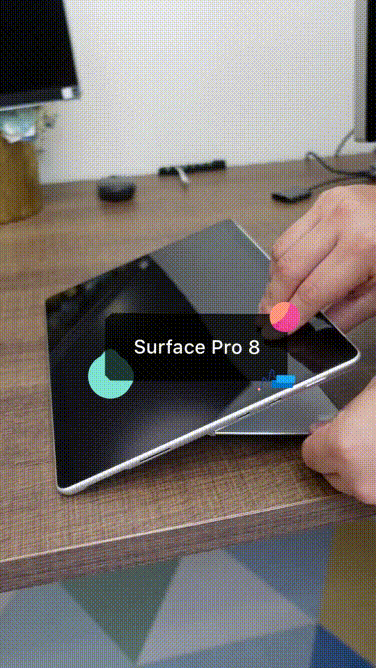 Trên tay Surface Pro 8 (video ngắn)