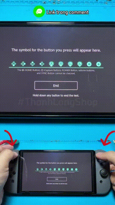 Sửa Joycon Nintendo Switch (broken button R, L) #thanhlongshop # ...