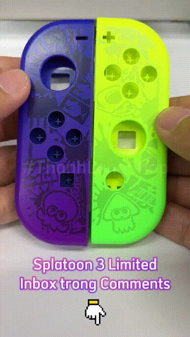 Splatoon 3 Limited - Joycon Nintendo Switch ⁠#ThanhLongShop # ...