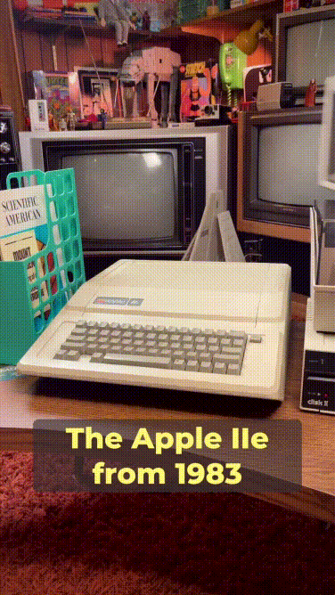 Máy tính Apple năm 1983 | Viết bởi Lê ♻️Văn