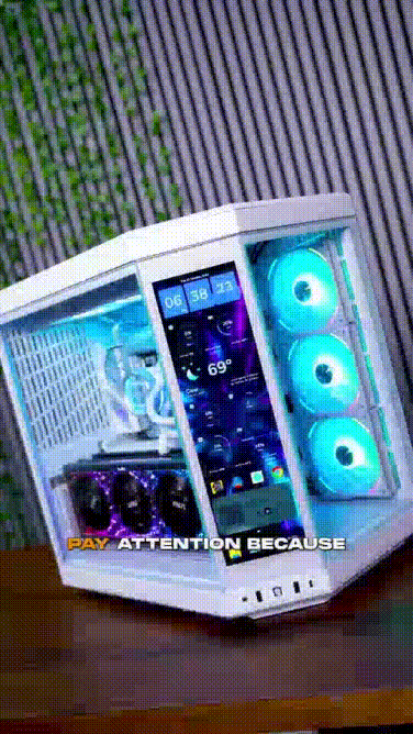 Case PC tên Hyte Y70 cho tương tác với màn hình cảm ứng luôn :D | Viết ...